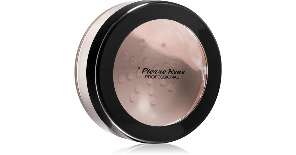 Pierre René Professional Natural Glow pó solto com brilho | notino.pt