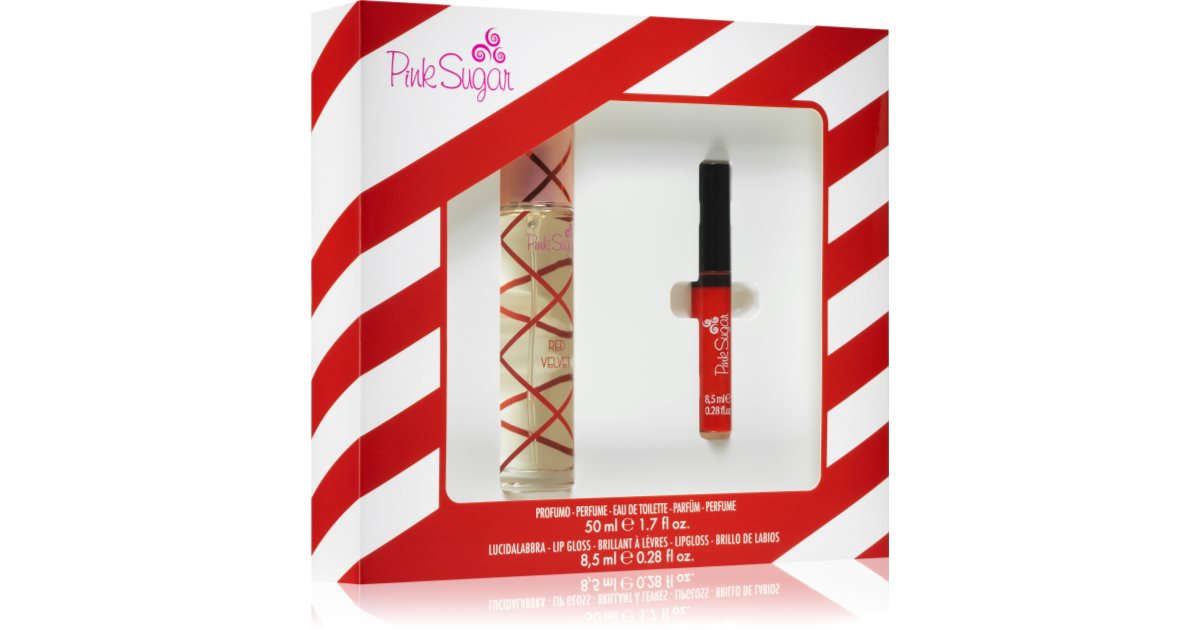 Pink Sugar Red Velvet Gift Set for women | notino.ie