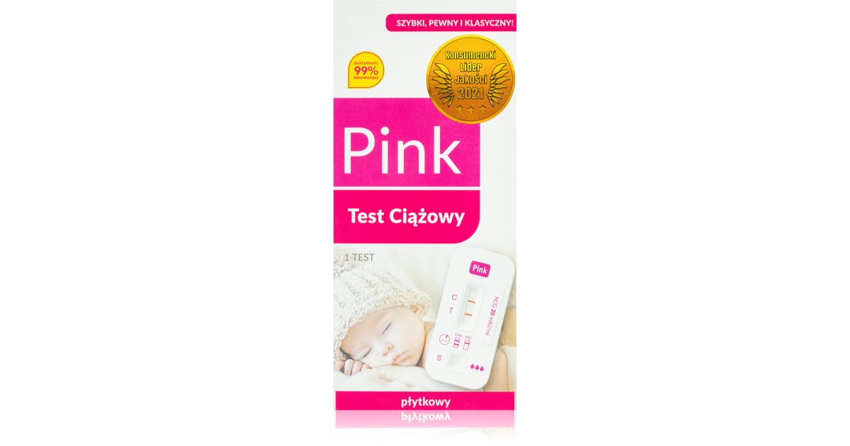 Pink Test ciążowy płytkowy těhotenský test | notino.cz