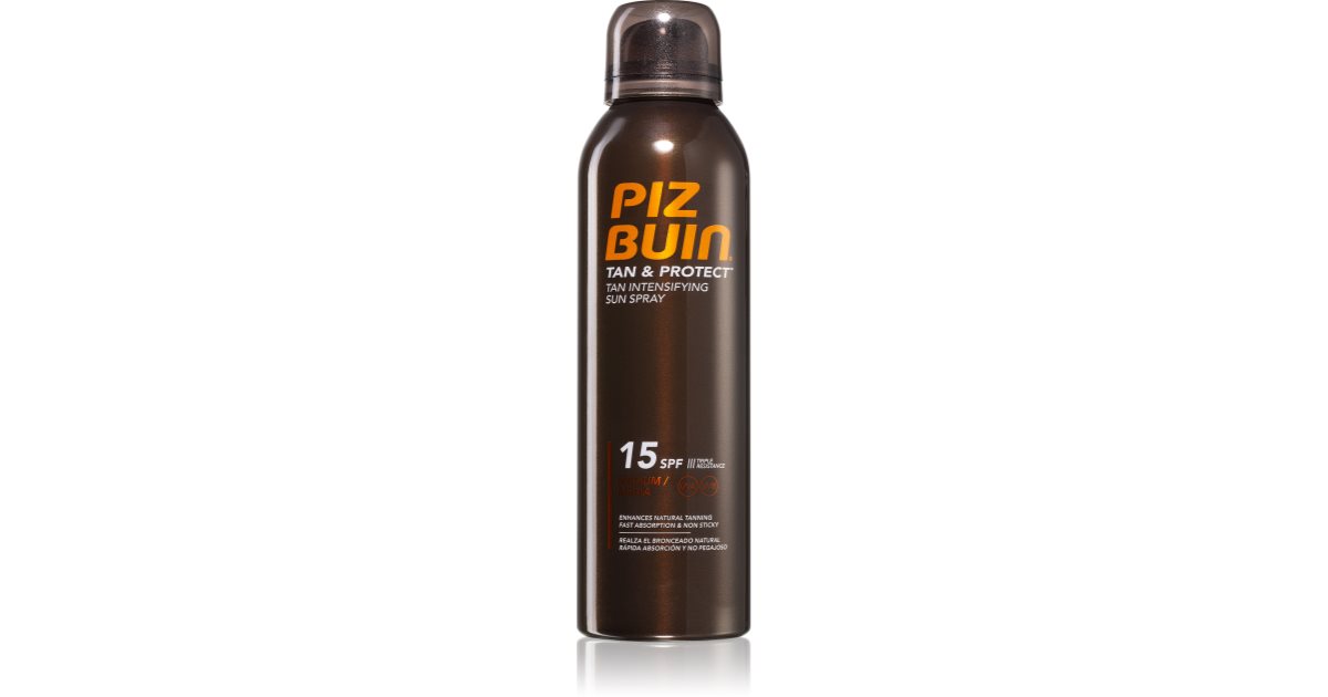 Piz Buin Tan & Protect protective spray to accelerate tanning | notino ...