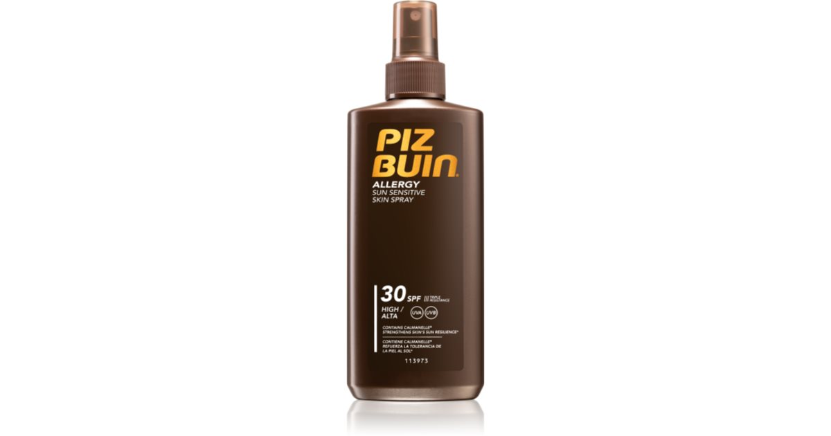 Piz Buin Allergy Protective Sunscreen Spray SPF 30 | notino.co.uk