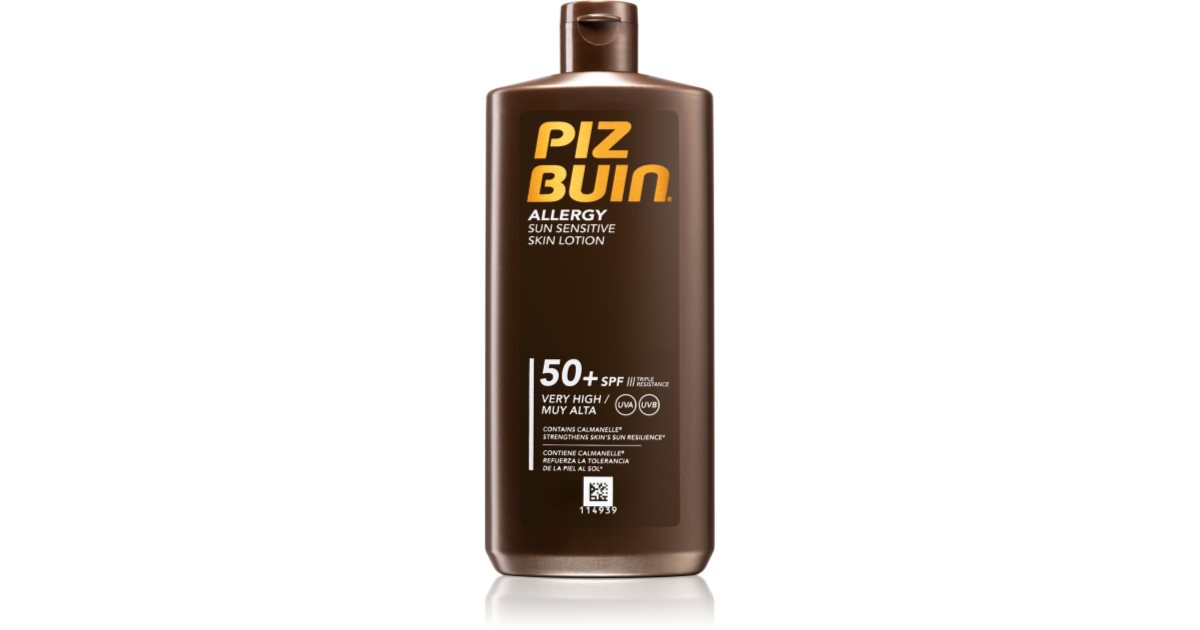Piz Buin Allergy sunscreen lotion for sensitive skin SPF 50+ | notino.co.uk