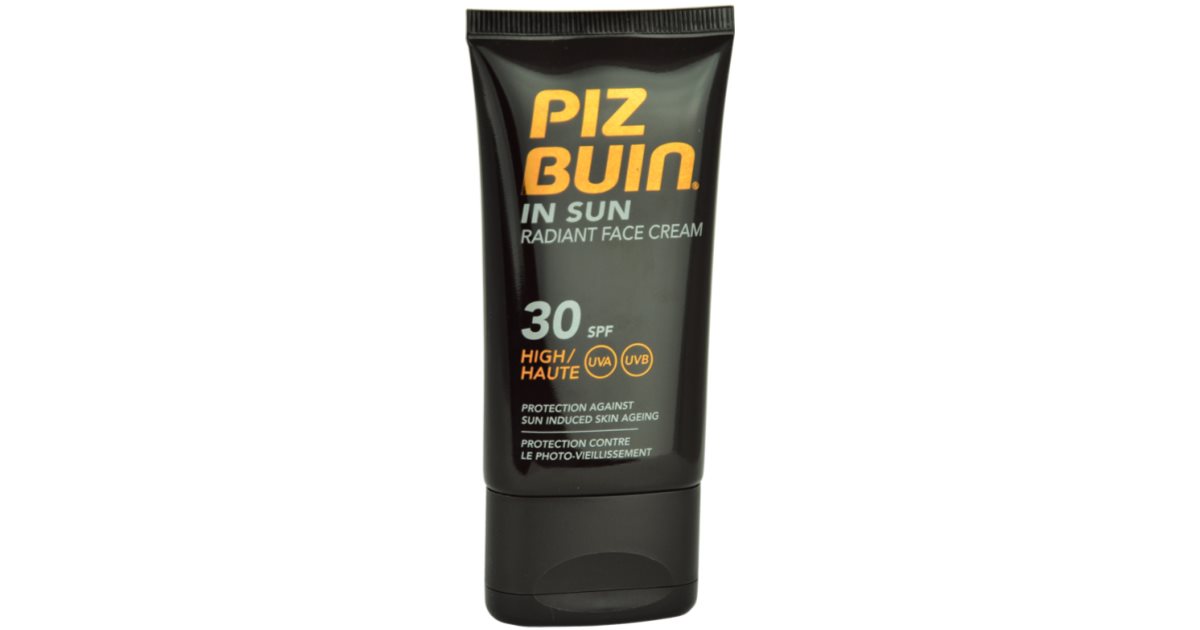 Piz Buin Radiant Face creme facial protetor SPF 30 | notino.pt