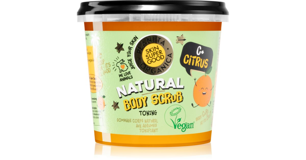 Organic Shop Skin Super Good osvěžující tělový peeling s vitaminem C ...