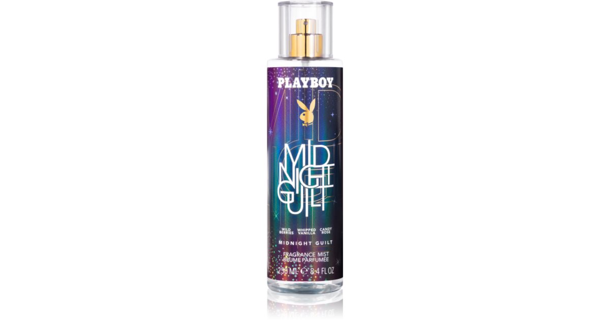 Playboy Midnight Guilt body spray for women | notino.co.uk