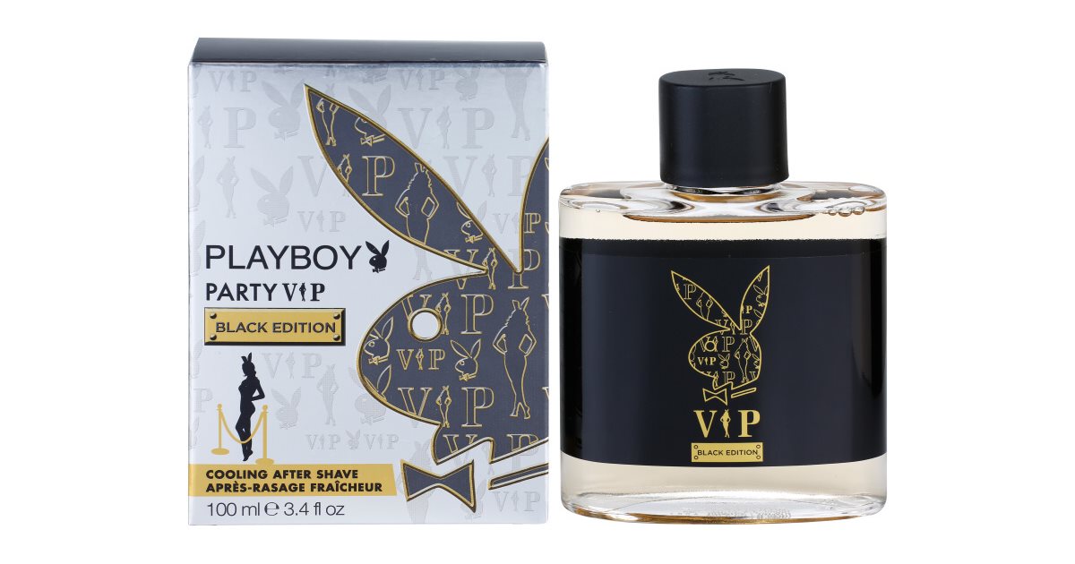 Playboy VIP Black Edition After Shave Lotion for Men 100 ml | notino.fi