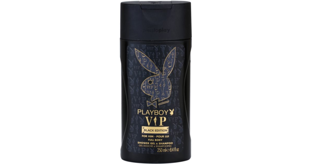 Playboy VIP Black Edition Duschgel für Herren 250 ml | Notino