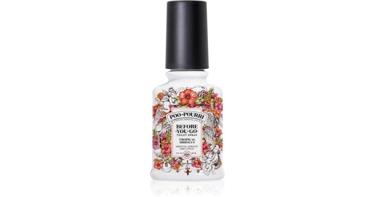Poo-Pourri Before You Go Toilet Freshener Spray Tropical Hibiscus ...