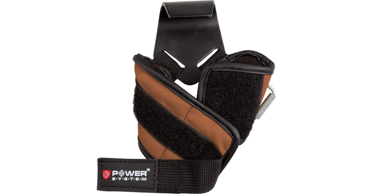Power System Power Hooks ganci per il fitness colore Brown L | notino.it