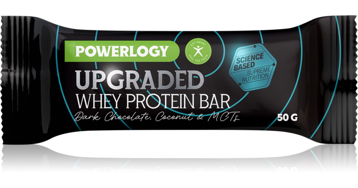 Powerlogy Upgraded Whey Protein Bar Proteinriegel mit Schokolade ️ ...