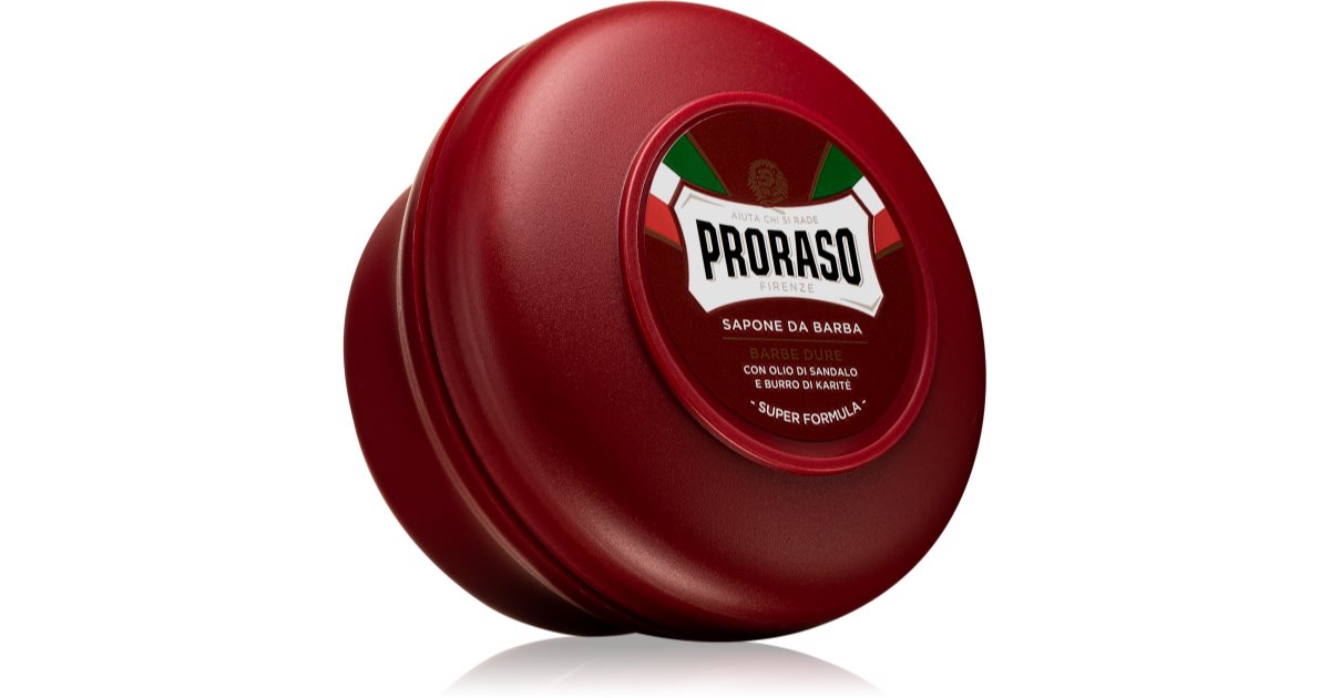Proraso Red shaving soap for coarse facial hair for beard | notino.co.uk