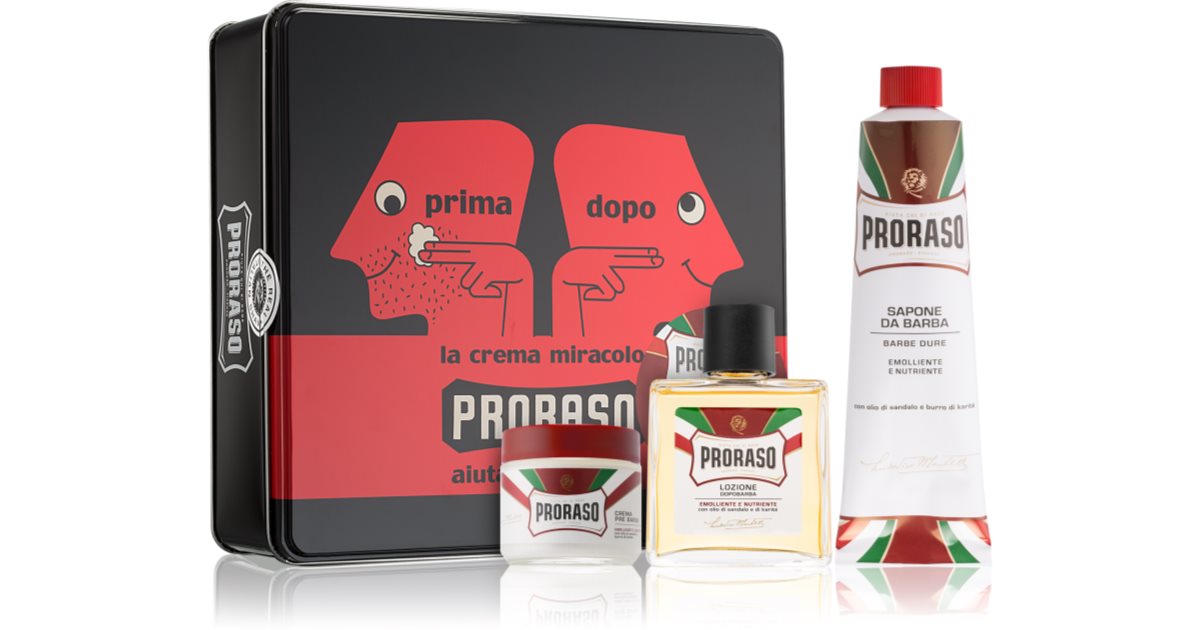 Proraso Set Whole Routie shaving kit for men Red | notino.co.uk