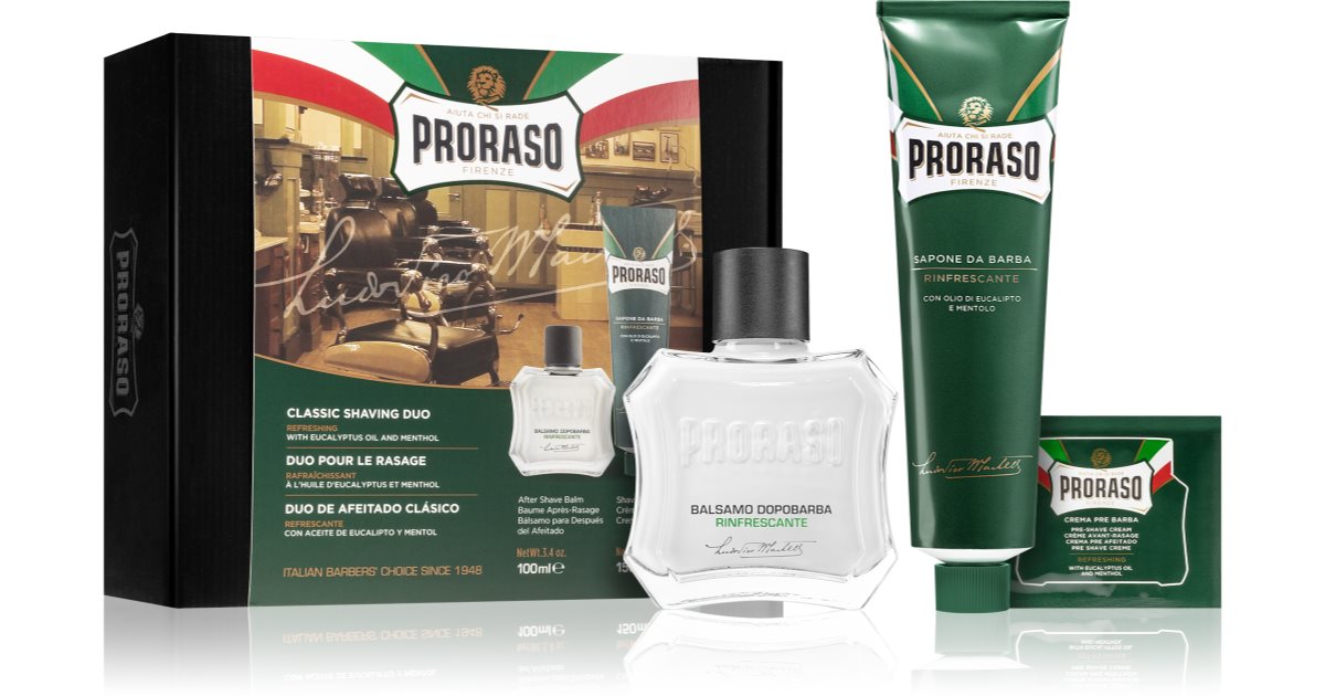 Proraso Set Classic Shaving Gift Set Refreshing for men | notino.ie