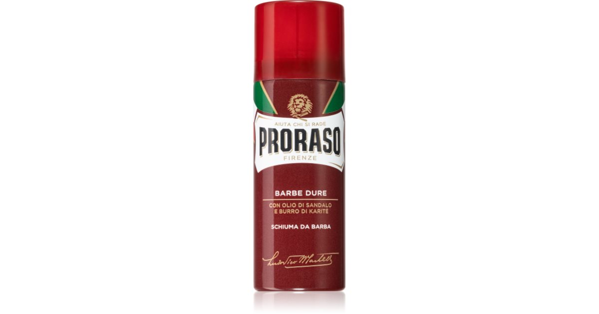 Proraso Red Shaving Foam Shaving Foam for tough stubble | notino.ie