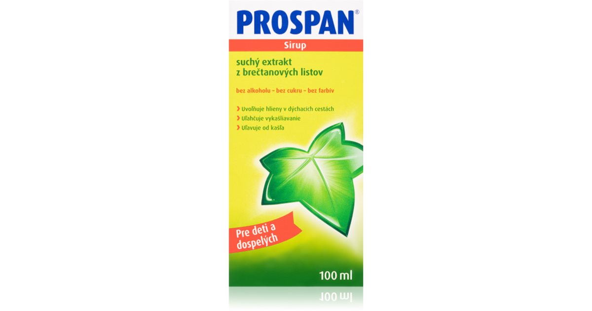 Prospan Prospan 700mg/100ml sirup na liečbu akútneho zápalu priedušiek ...