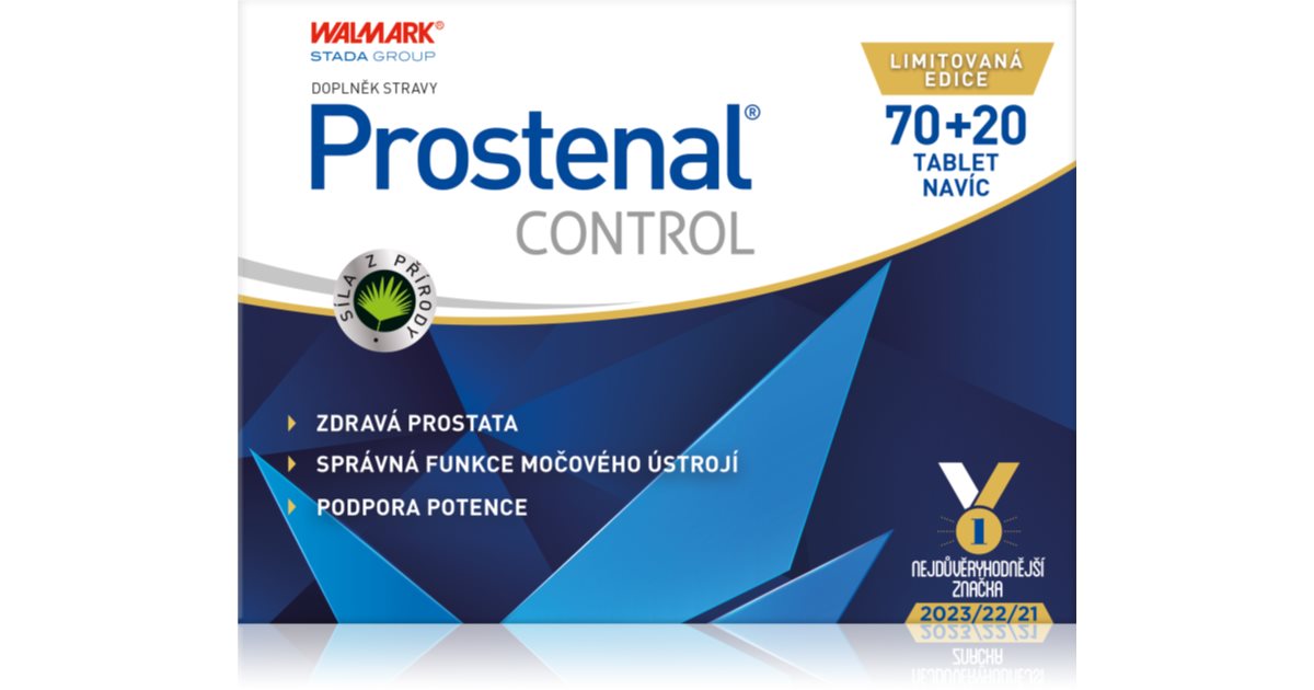 Prostenal Prostenal Control tablety pro zdravou prostatu a podporu ...