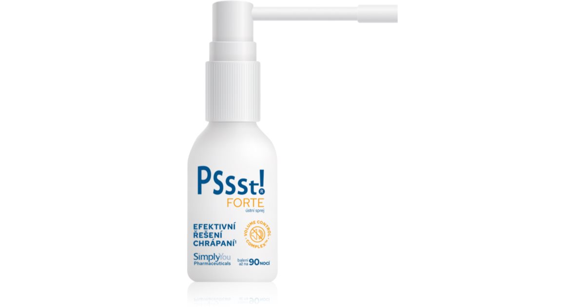 Pssst! FORTE ústní sprej ústní sprej pro klidný spánek | notino.cz