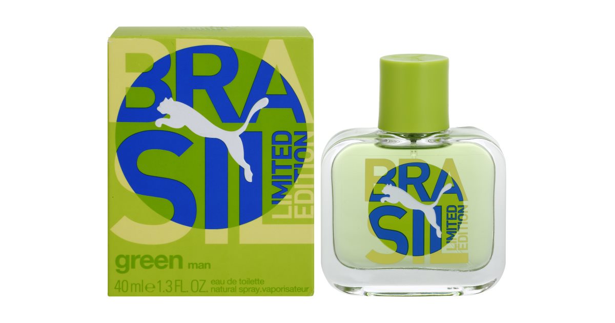 Puma Green Brasil Edition eau de toilette para homens 40 ml | notino.pt
