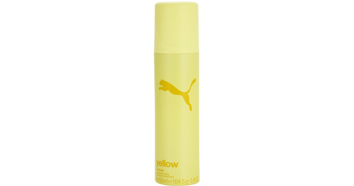 Puma Yellow Woman deodorant spray para mulheres 150 ml | notino.pt