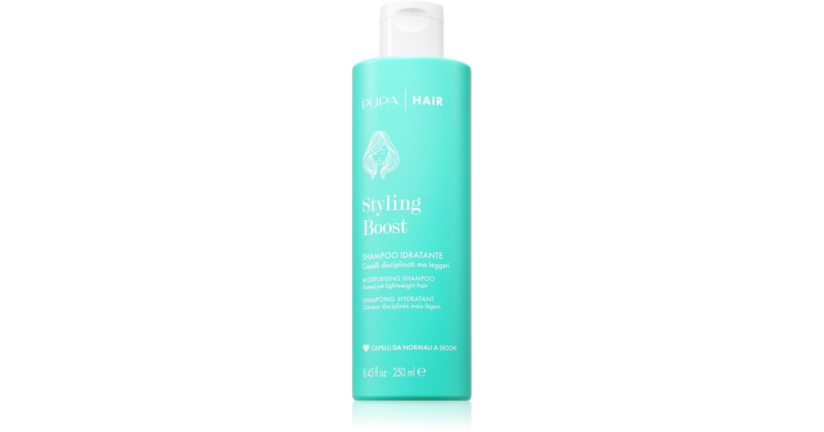 PUPA Milano Styling Boost Shampoo Idratante lehký hydratační šampon ...
