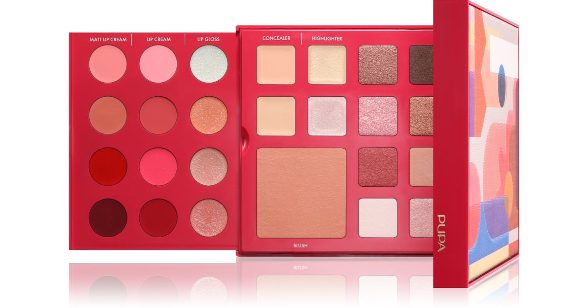 PUPA Milano Pupart M Multifunctional Face Palette for eyes and lips ...