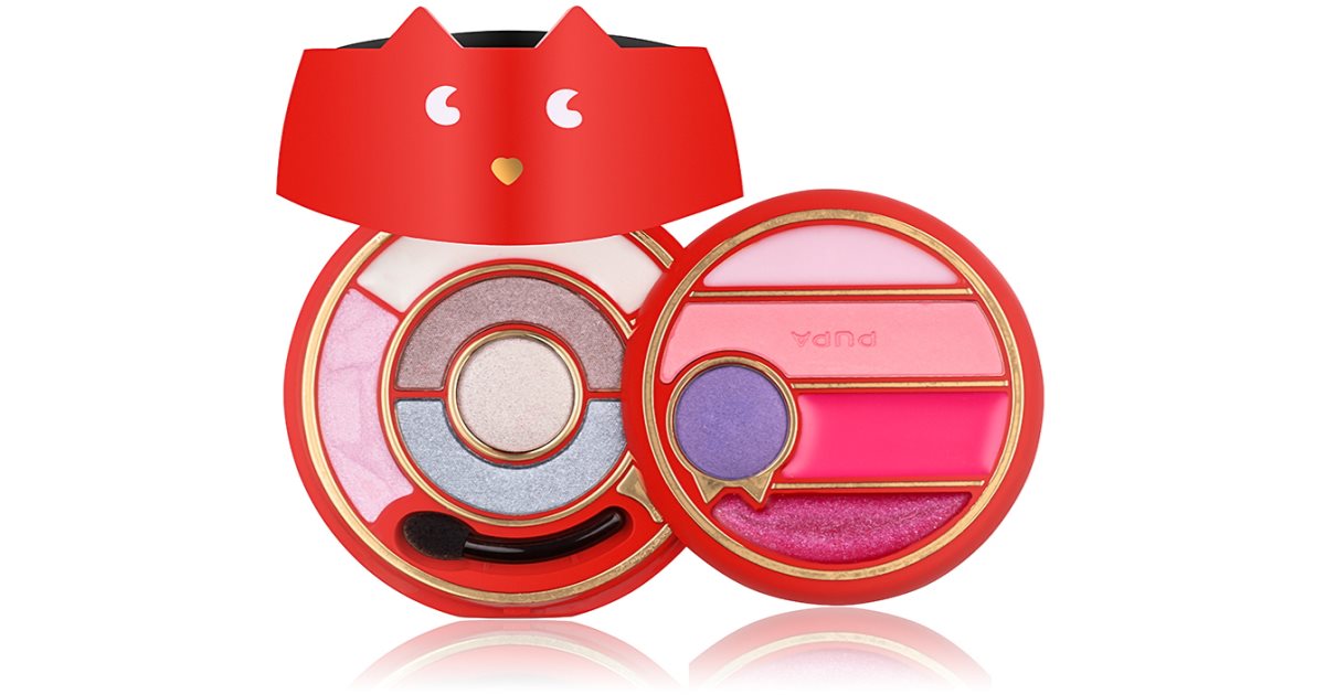 Pupa PupaCat 3 Red palette visage entier | notino.be