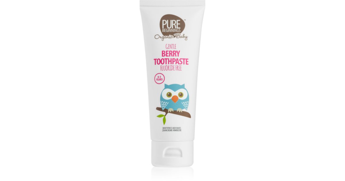 Pure Beginnings Organic Baby 0-3 years toothpaste for babies and ...