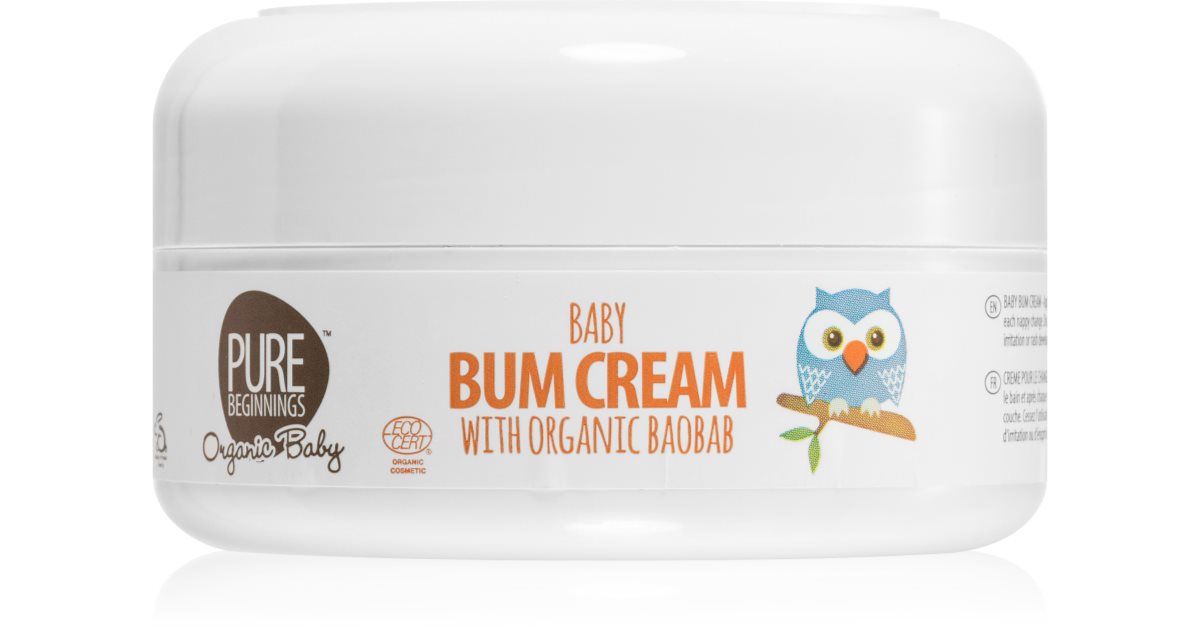 Pure Beginnings Organic Baby BIO nappy rash cream for babies | notino.co.uk