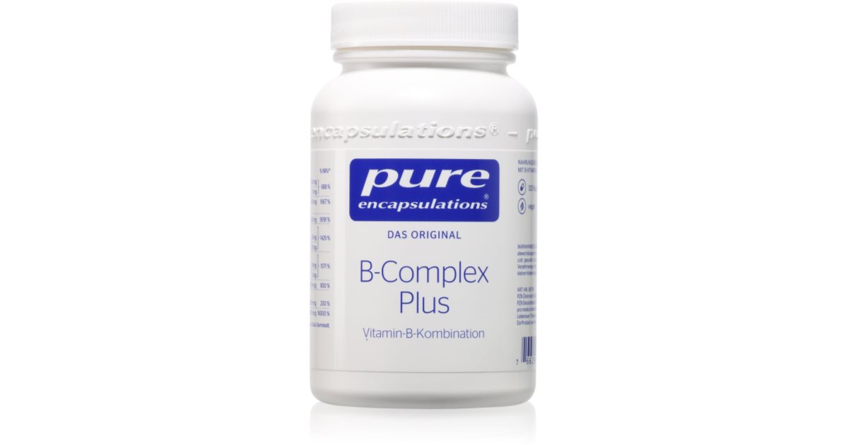 Pure Encapsulations B-Complex plus Kapseln mit Vitamin B-Komplex | NOTINO