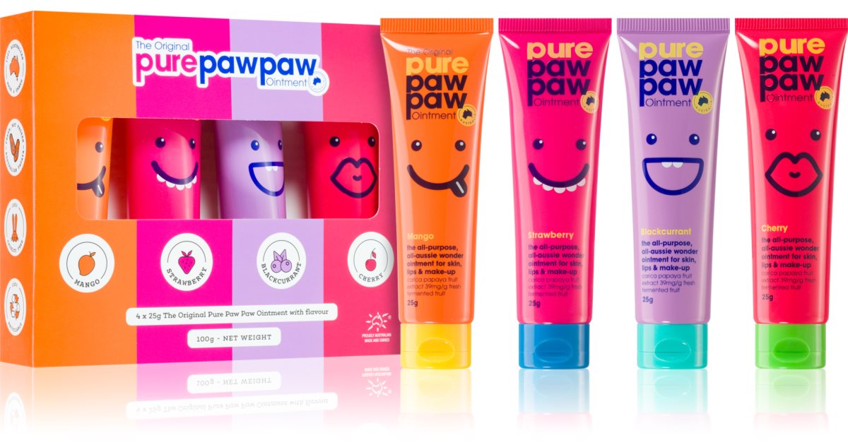 Pure Paw Paw Ointment balzam na pery a suché miesta darčeková sada ...