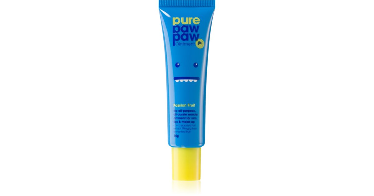 Pure Paw Paw Passion Fruit moisturising balm for lips and dry areas ...