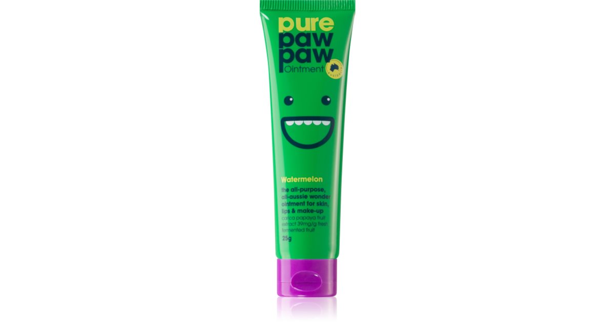 Pure Paw Paw Watermelon Moisturising Balm for Lips and Dry Areas ...