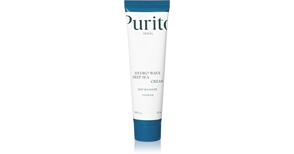 Purito Hydro Wave Deep Sea Cream Moisturizing Cream For Face with anti ...