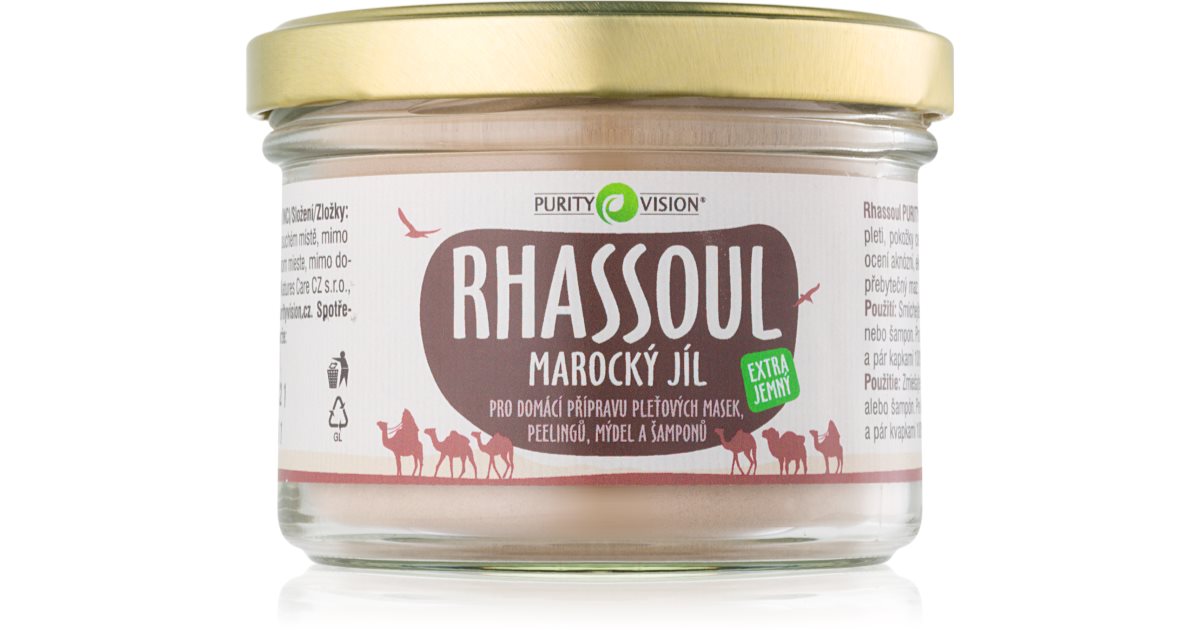Purity Vision Rhassoul Moroccan clay | notino.co.uk