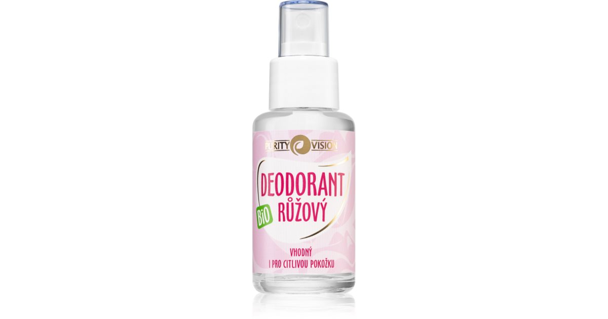 Purity Vision Rose desodorante en spray | notino.es