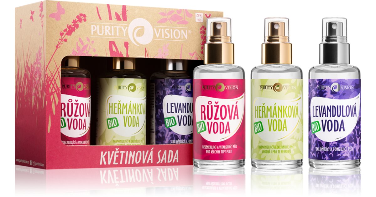 Purity Vision Flower Set gift set for all skin types | notino.co.uk