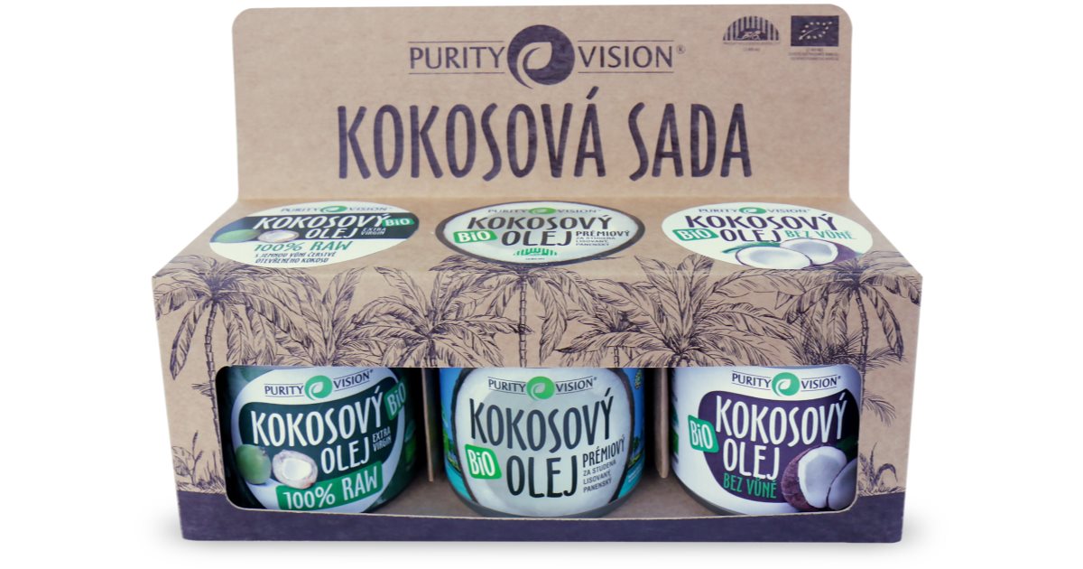 Purity Vision Coconut Set gift set (with coconut oil) | notino.co.uk