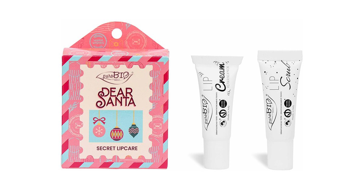 puroBIO Cosmetics Dear Santa SECRET lote de regalo para labios | notino.es