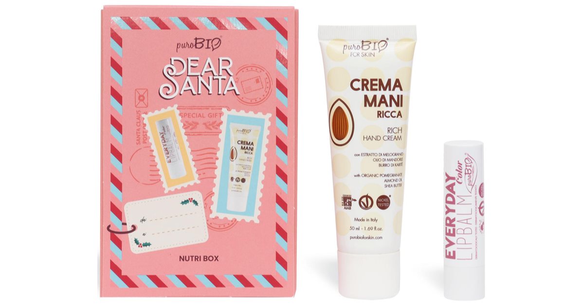 puroBIO Cosmetics Dear Santa Nutri Box Geschenkset | notino.at