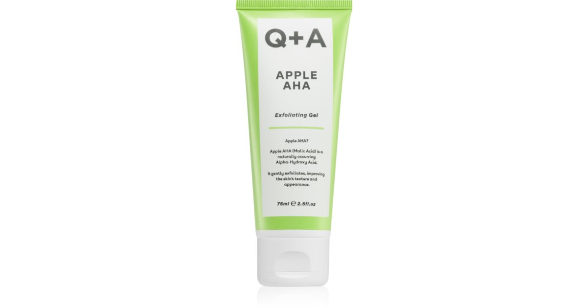 Q+A AHA Apple exfoliating cleansing gel | notino.co.uk