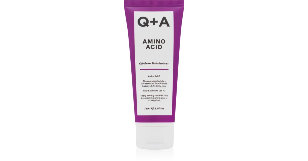 Q+A Amino Acid crème hydratante visage avec acides aminés | notino.fr