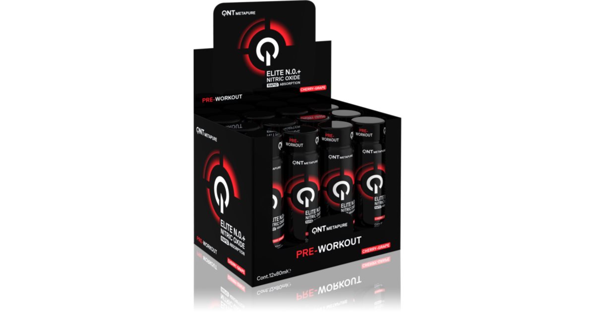 QNT NO+Elite Shot aide aux performances sportives sans sucres | notino.fr