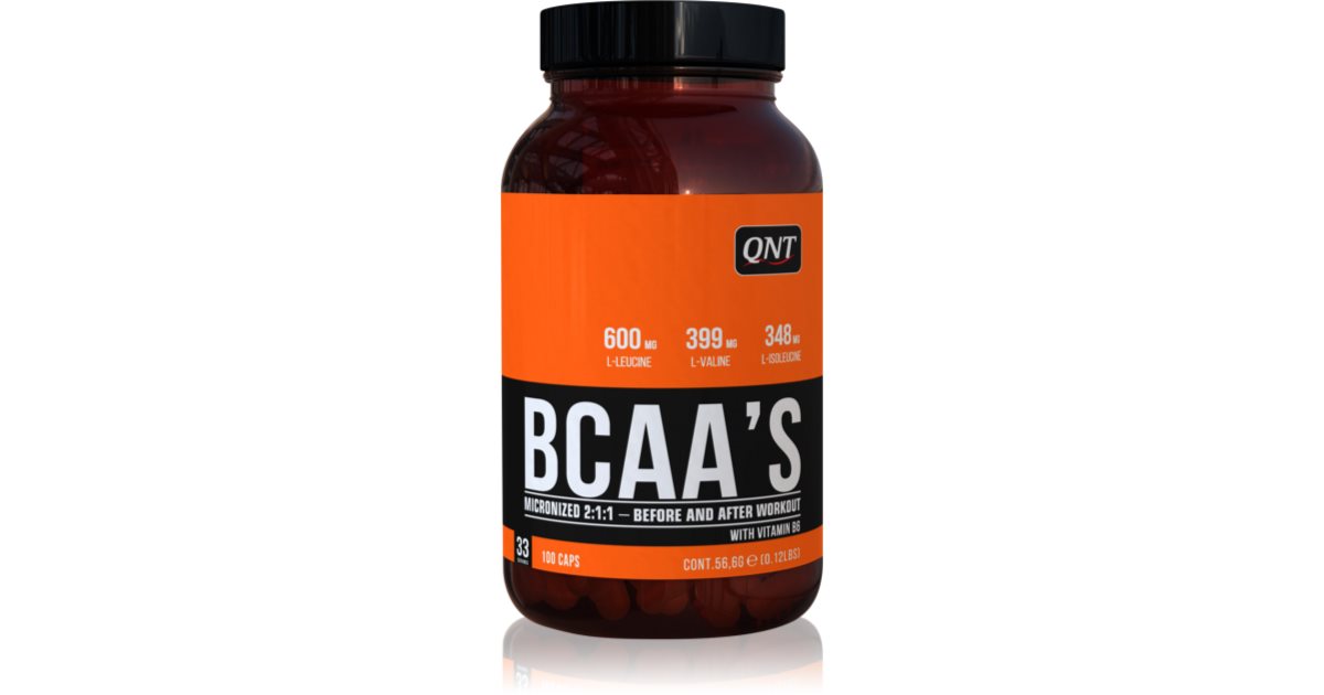 QNT BCAA + Vitamin B6 Regeneration und Muskelaufbau