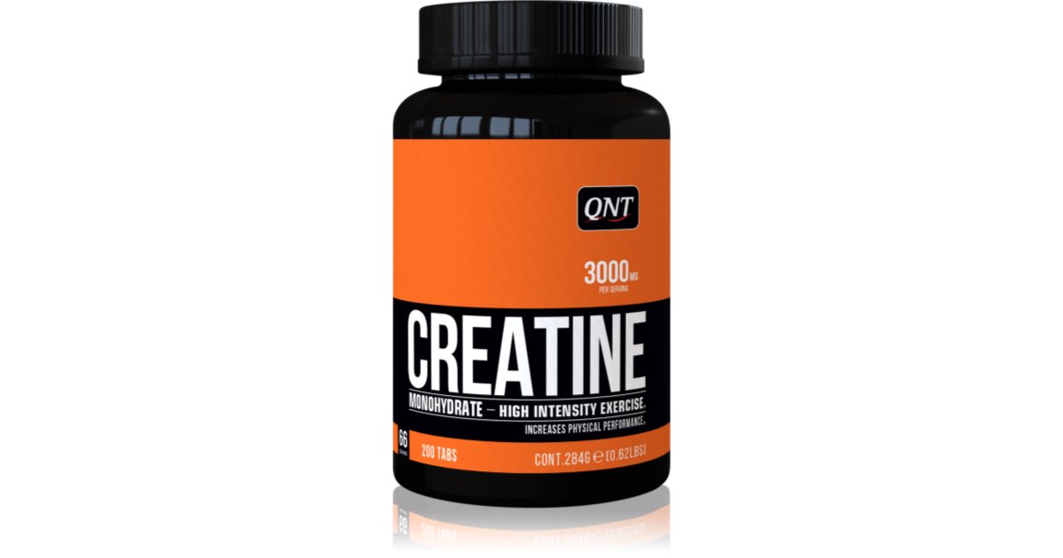 QNT Creatine Monohydrate Pure Kreatin Monohydrat in Tablettenform ...