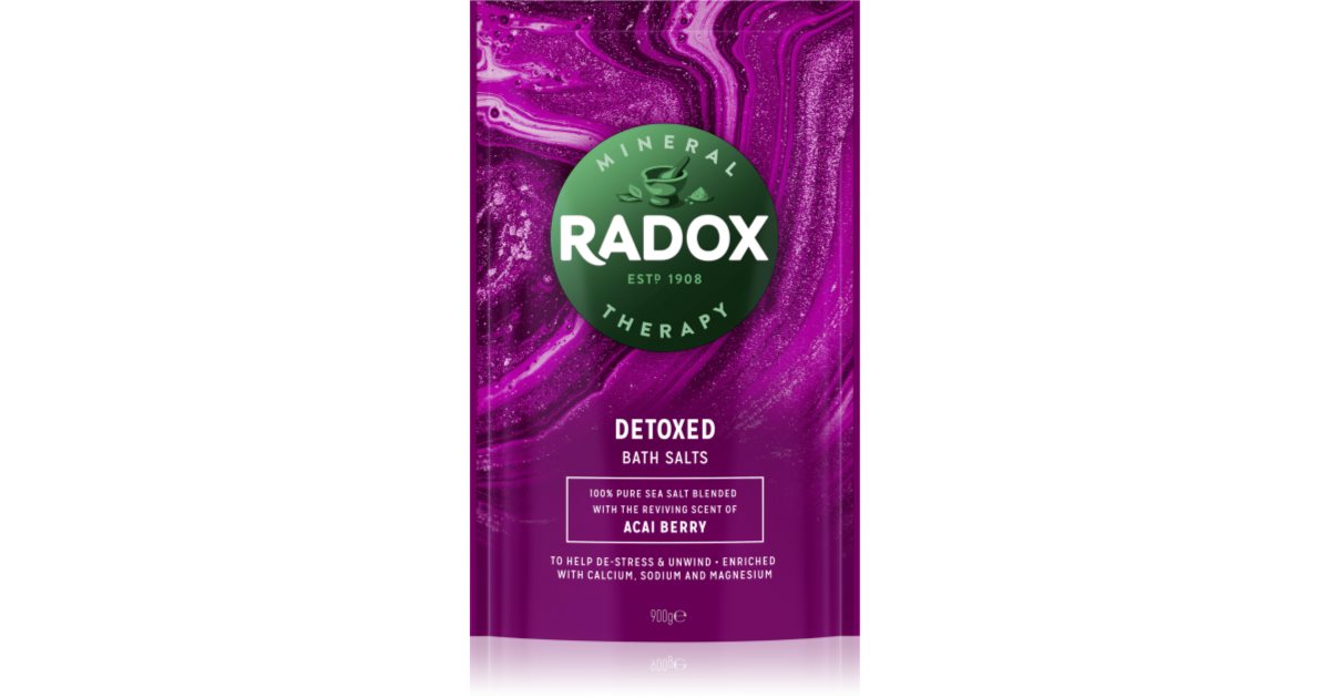 Radox Detox Badzout met ontgiftende werking | notino.nl