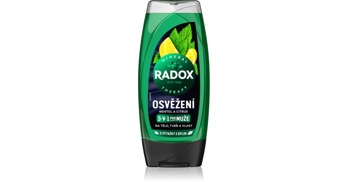 Radox Refreshment refreshing shower gel for men | notino.co.uk