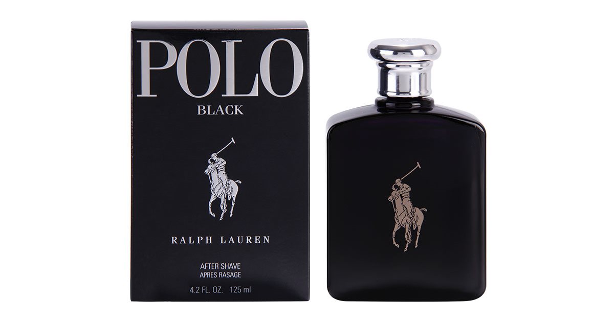 Ralph Lauren Polo Black loción after shave para hombre 125 ml | notino.es