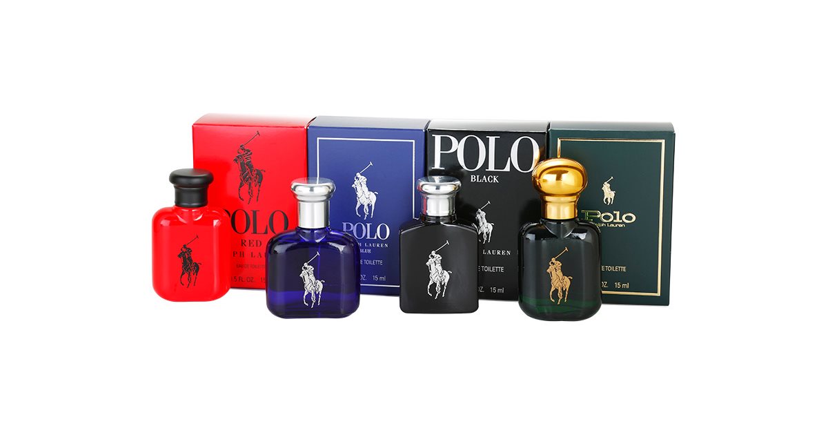 Ralph Lauren The World of Polo Fragrances Gift Set I. Red + Blue ...