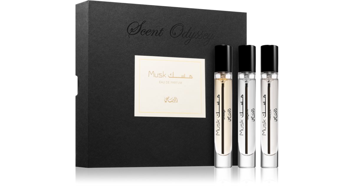 Rasasi Scent Odyssey Musk gift set unisex | notino.co.uk