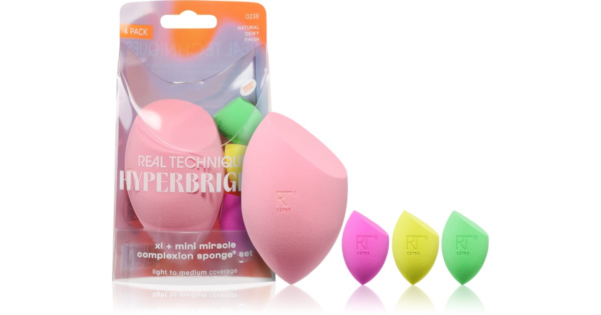 Real Techniques Hyperbrights Mini Miracle Set set de maquillaje | notino.es